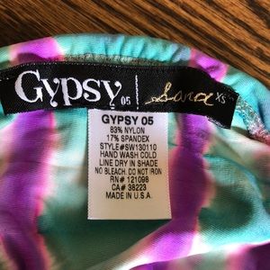 Gypsy 05 | Swim | New Gypsy 5 Tie Dye Keyhole Bikini Top | Poshmark